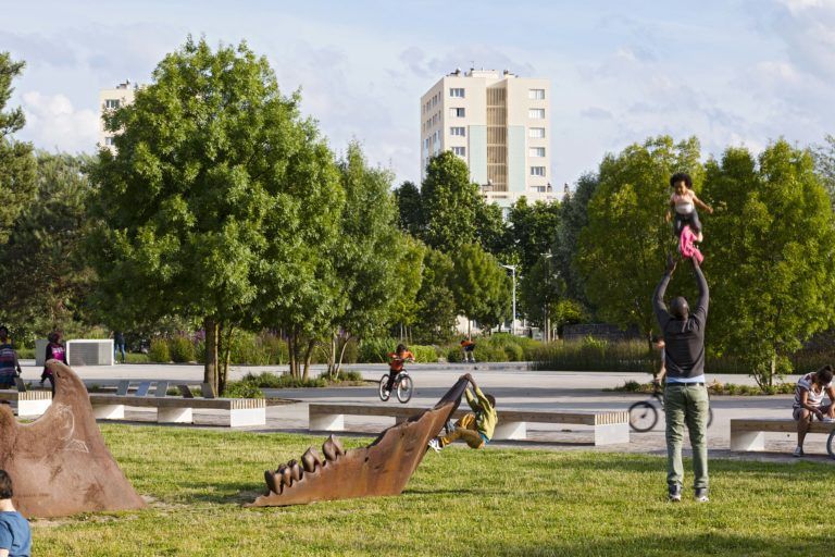 Parc du Chemin de l'Ile - Nanterre • Mutabilis - Paysage & Urbanisme
