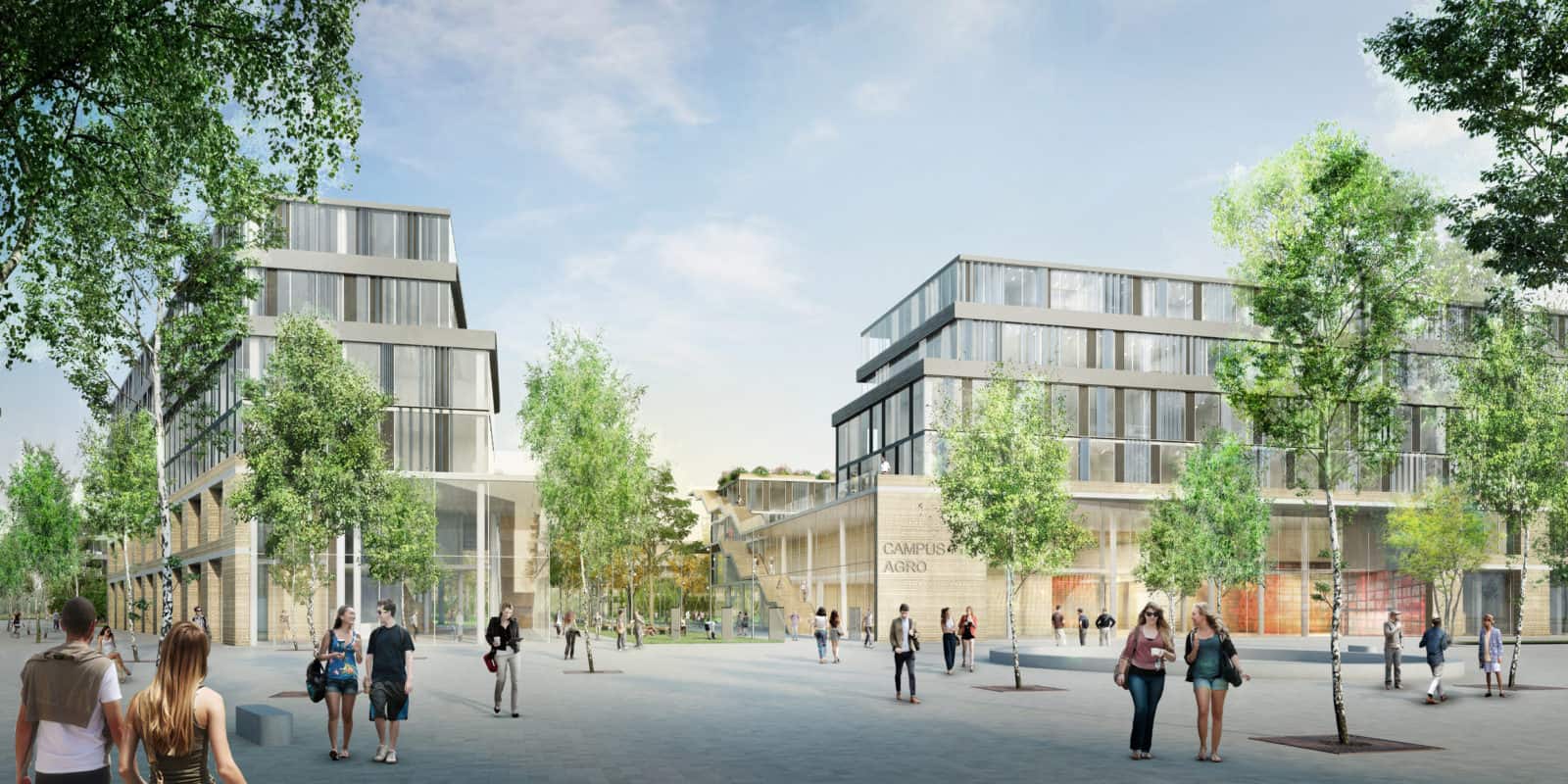 CAMPUS AGRO PARIS TECH ET INRA - Saclay • Mutabilis - Paysage & Urbanisme